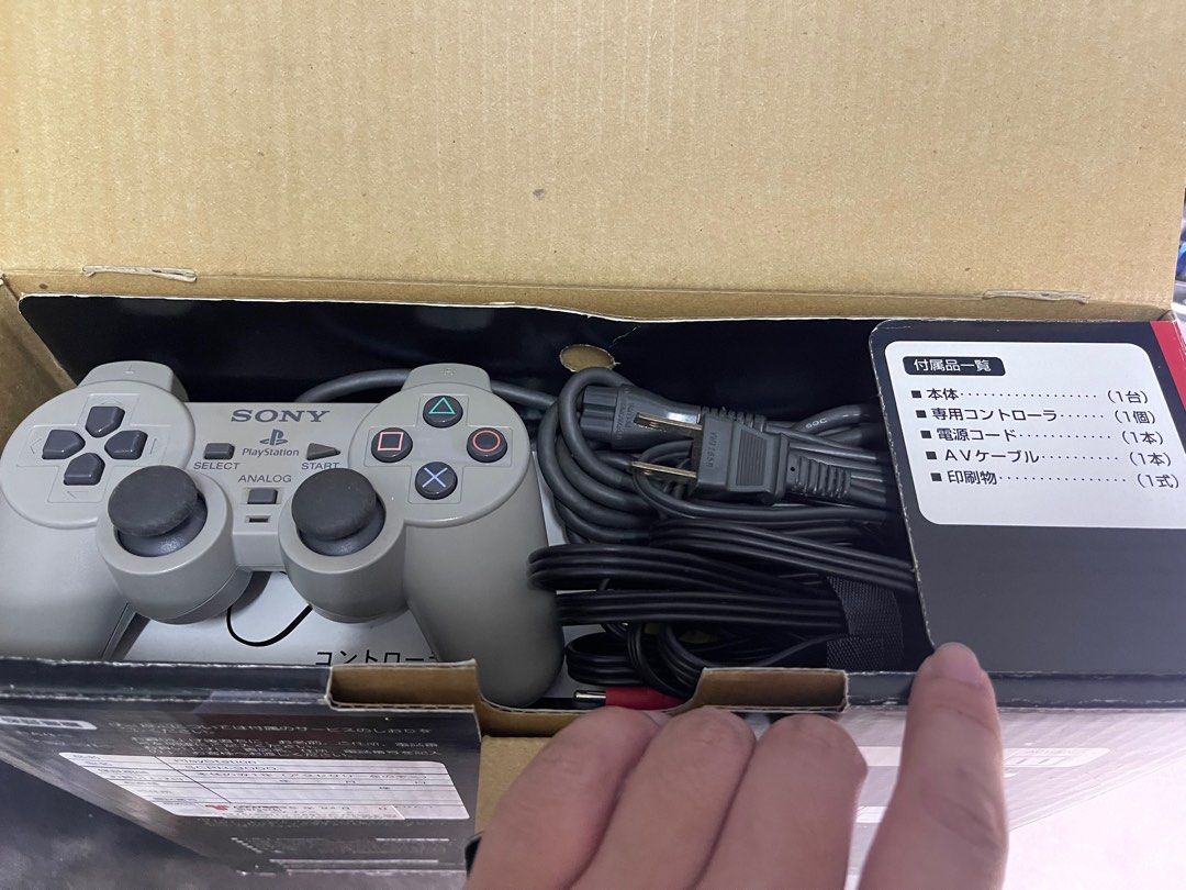 SCPH-3000 PS1 Original Console, Video Gaming, Video Game Consoles ...