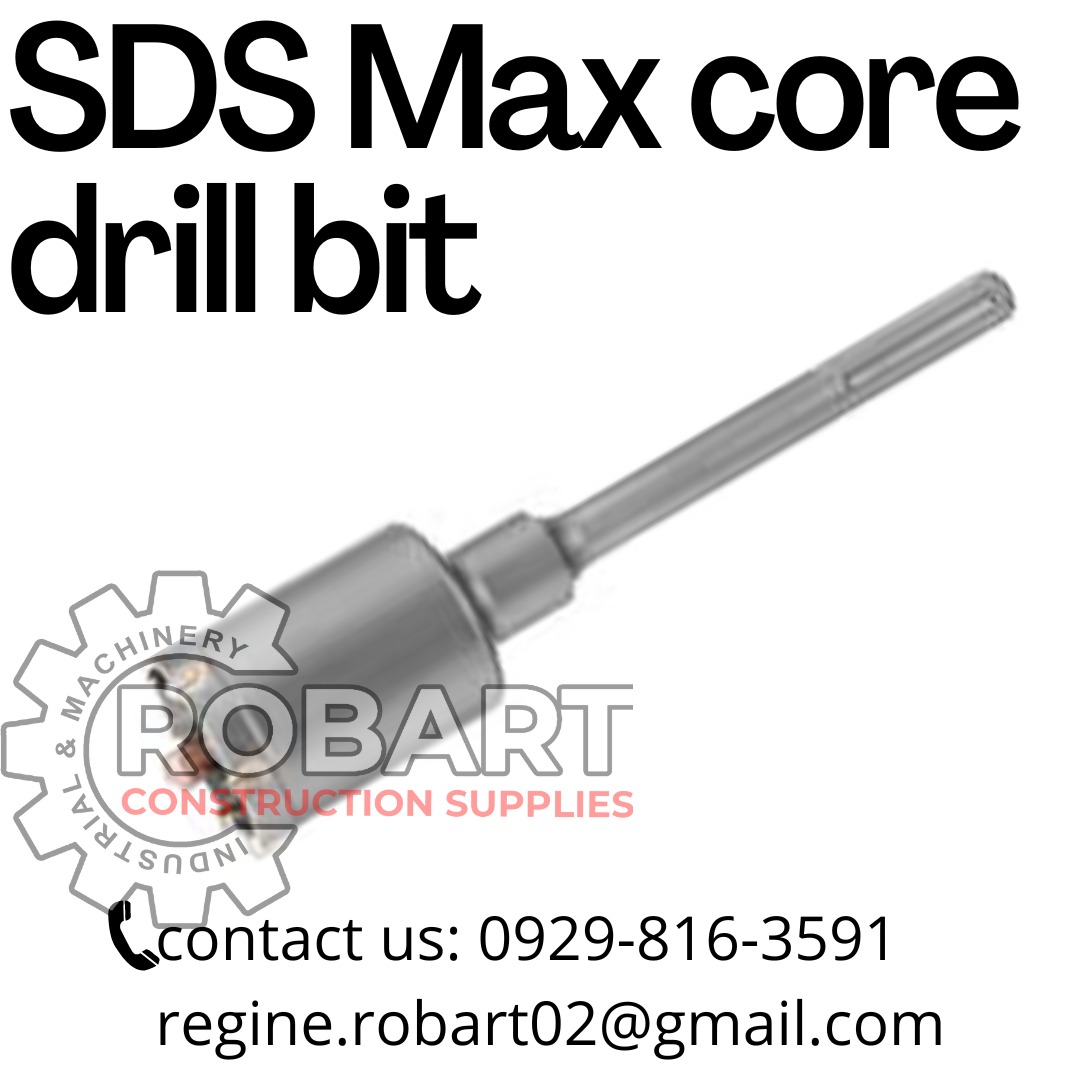 SDS Max core drill bit, Commercial & Industrial, Construction Tools ...
