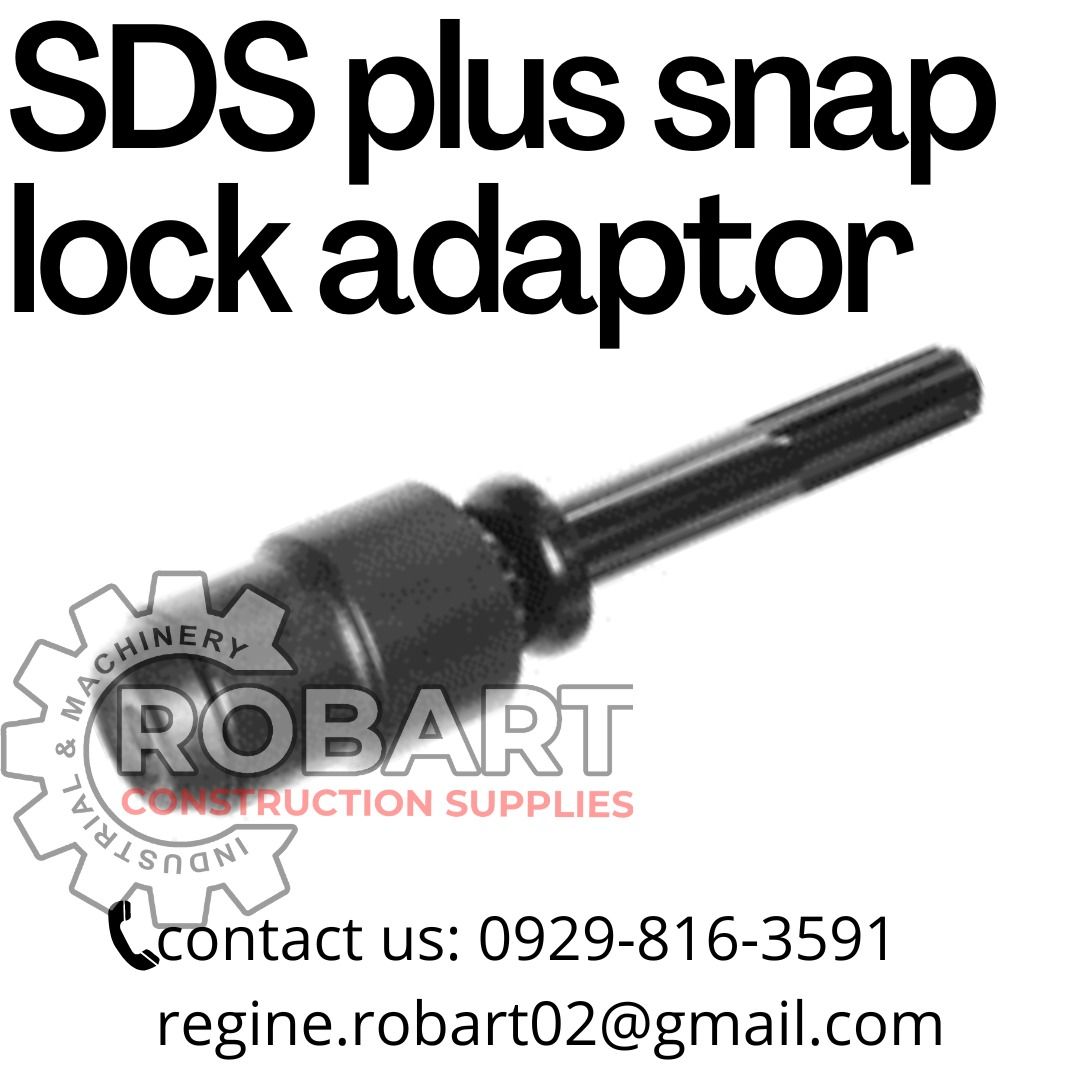SDS plus snap lock adaptor, Commercial & Industrial, Construction Tools ...