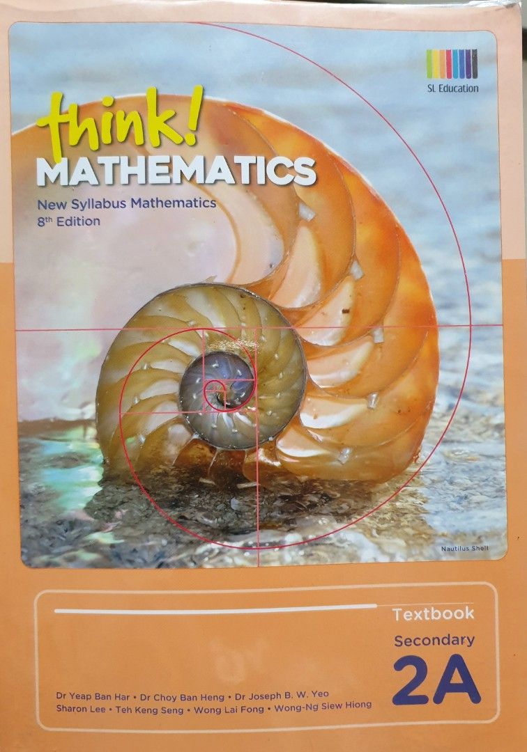 Sec 2 Math Textbooks, Hobbies & Toys, Books & Magazines, Textbooks on ...