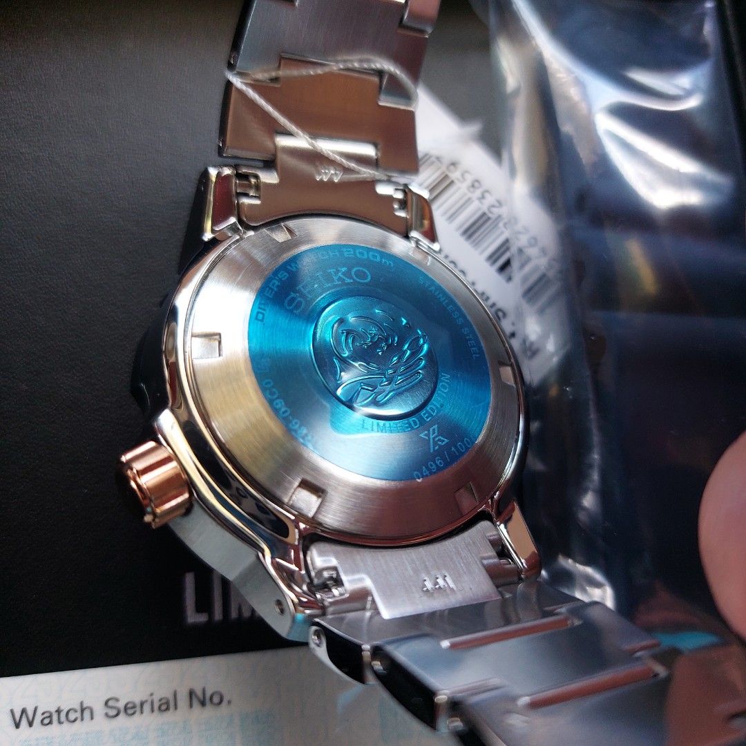 Seiko Prospex 1st Philippine Limited Edition SRPF33K1 "Tubbataha", Men ...