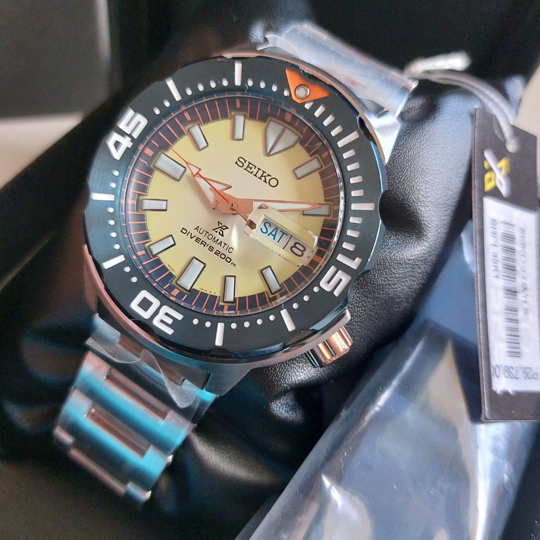 Seiko Prospex 1st Philippine Limited Edition SRPF33K1 "Tubbataha", Men ...