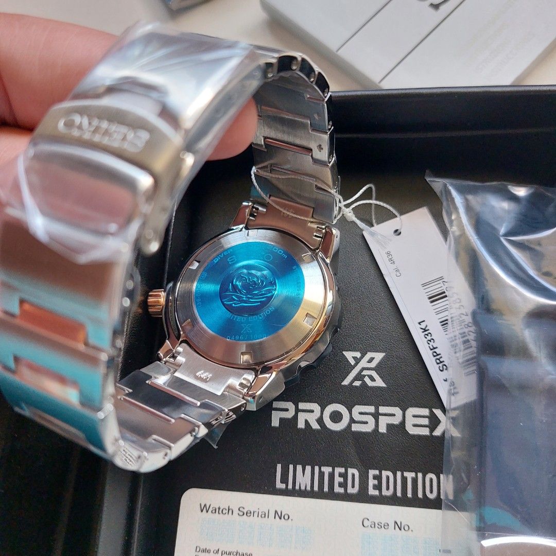 Seiko Prospex 1st Philippine Limited Edition SRPF33K1 "Tubbataha", Men ...