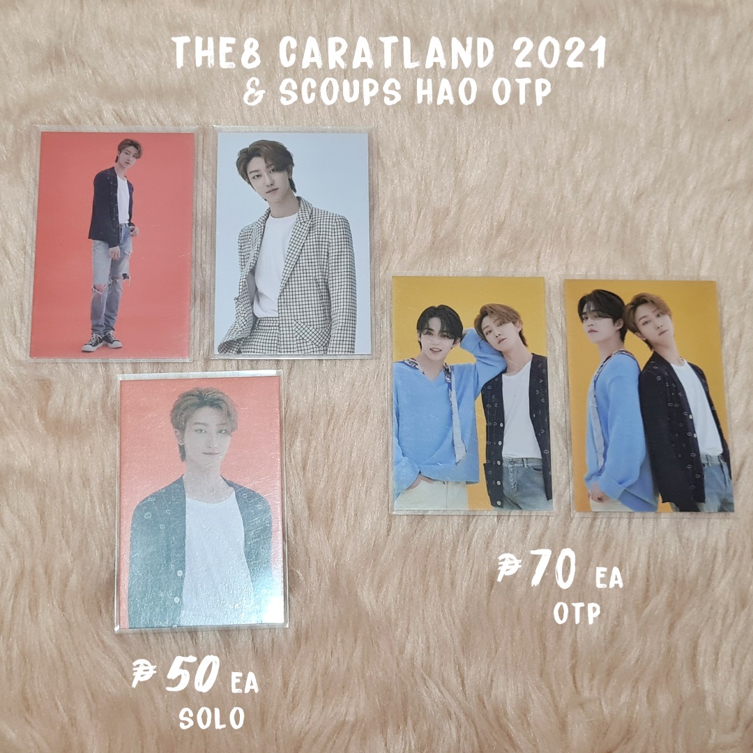 Seventeen The8 Minghao Scoups Caratland 2021 pc, Hobbies & Toys ...