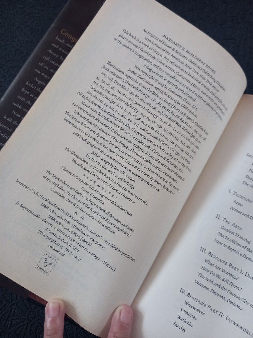 Shadowhunter Codex by Cassandra Clare (HB), Hobbies & Toys, Books ...