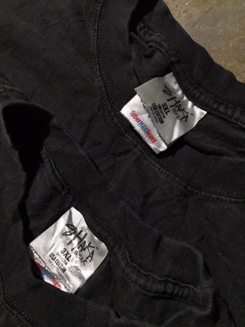 SHAKA Blank Shirt as pack, Men's Fashion, Tops & Sets, Tshirts & Polo ...