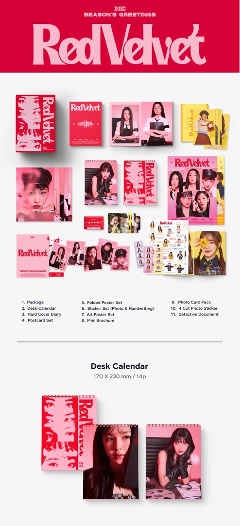 [sharing w pob] red velvet 2023 season greetings: irene seulgi wendy ...