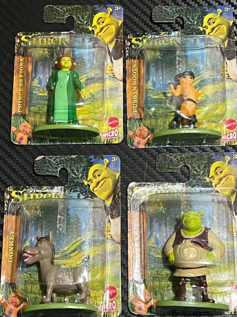 Shrek Micro Collection Toy Collectibles, Hobbies & Toys, Toys & Games ...