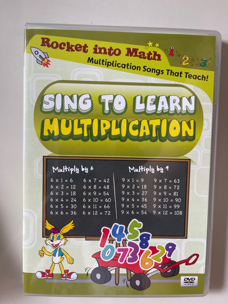 Sing to learn multiplication, Hobbies & Toys, Music & Media, CDs & DVDs ...