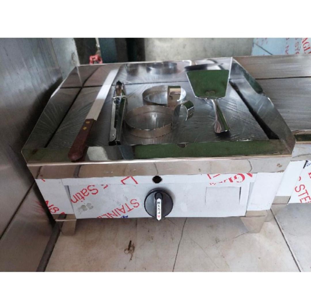 Single Burger Burner Gas Type, TV & Home Appliances, Other Home ...