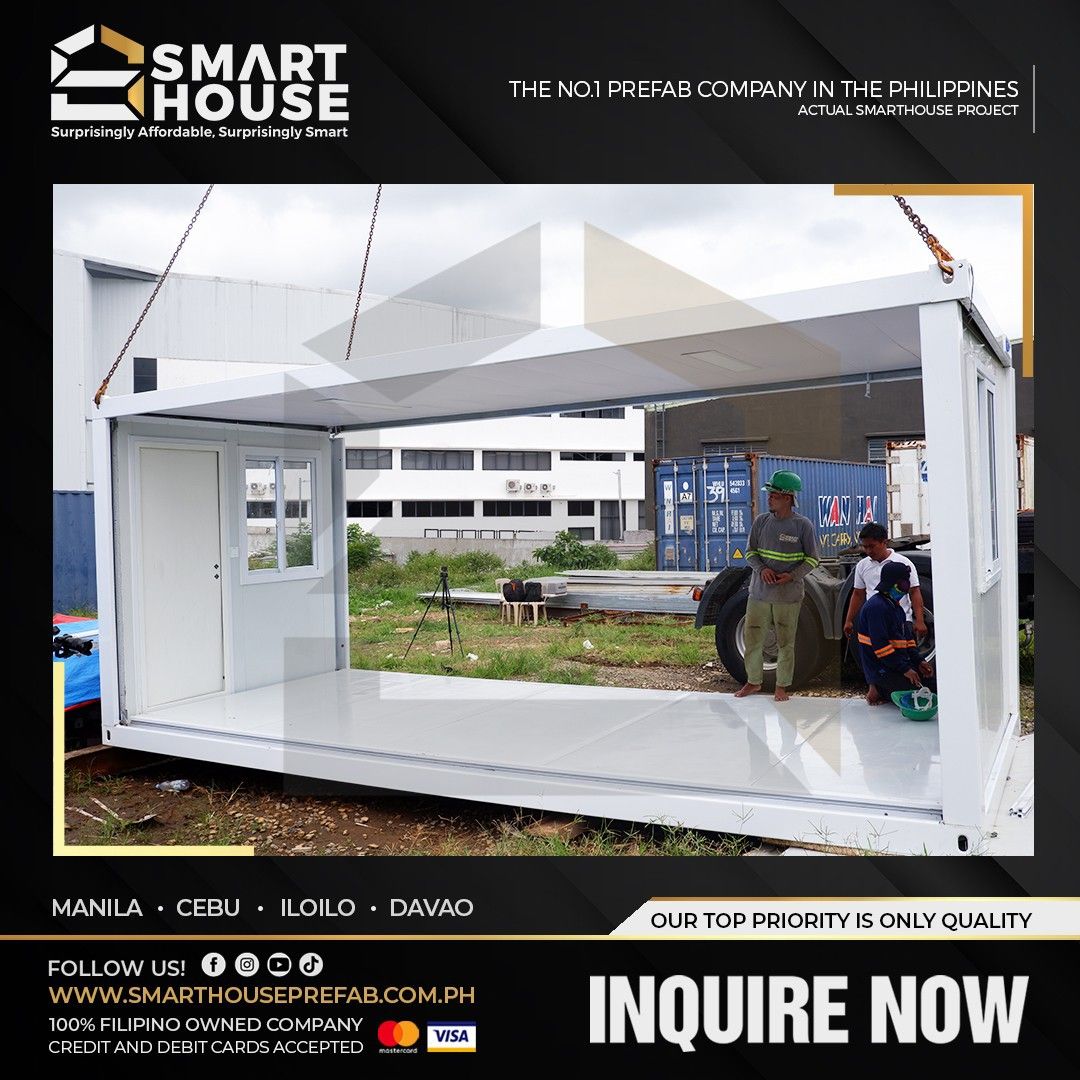SMARTHOUSE PREFAB CONTAINER VAN HOUSE, Commercial & Industrial ...