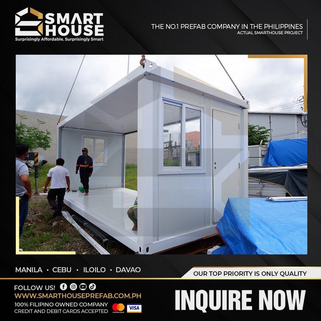 SMARTHOUSE PREFAB CONTAINER VAN HOUSE, Commercial & Industrial ...
