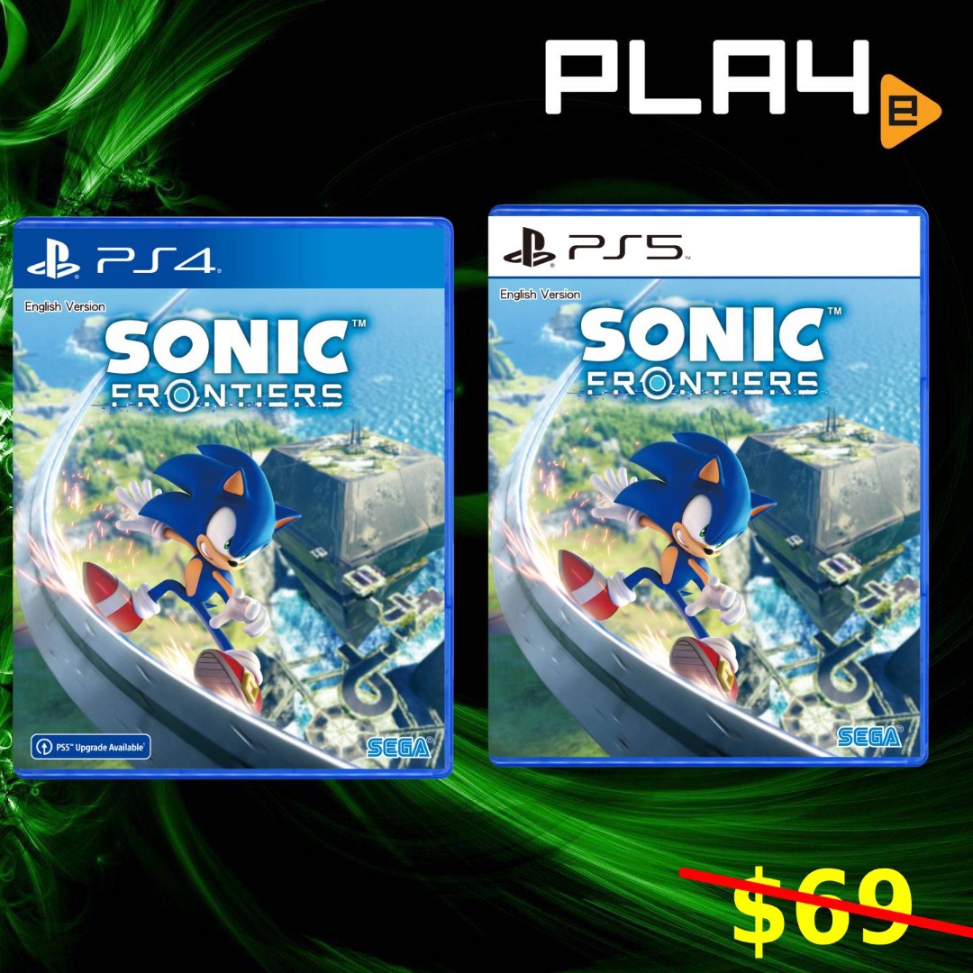 Sonic Frontiers Brand New (PS4/PS5/Nintendo Switch), Video Gaming ...