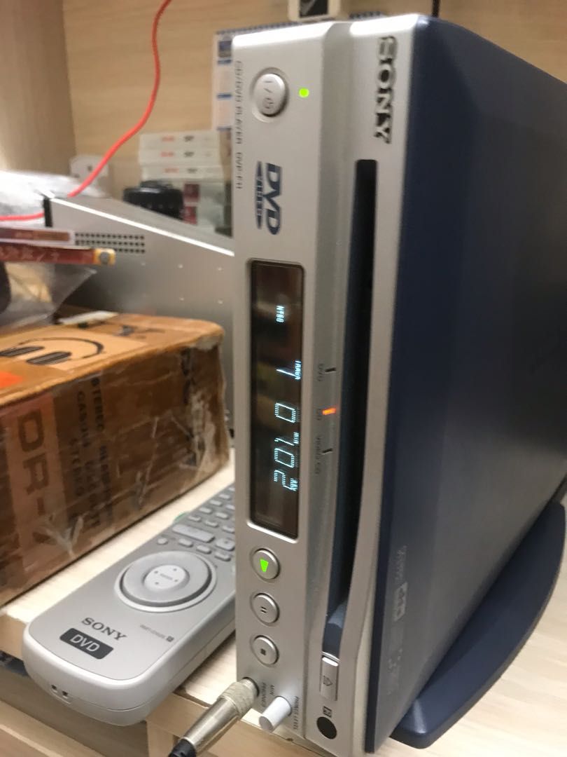 SONY DVP-F11 CD/VCD/DVD Player, 興趣及遊戲, 音樂樂器 & 配件, 音樂與媒體 - CD 及 DVD ...