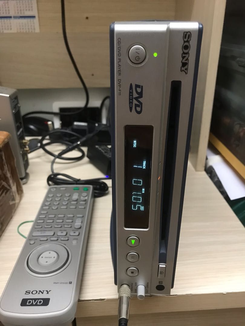 SONY DVP-F11 CD/VCD/DVD Player, 興趣及遊戲, 音樂樂器 & 配件, 音樂與媒體 - CD 及 DVD ...