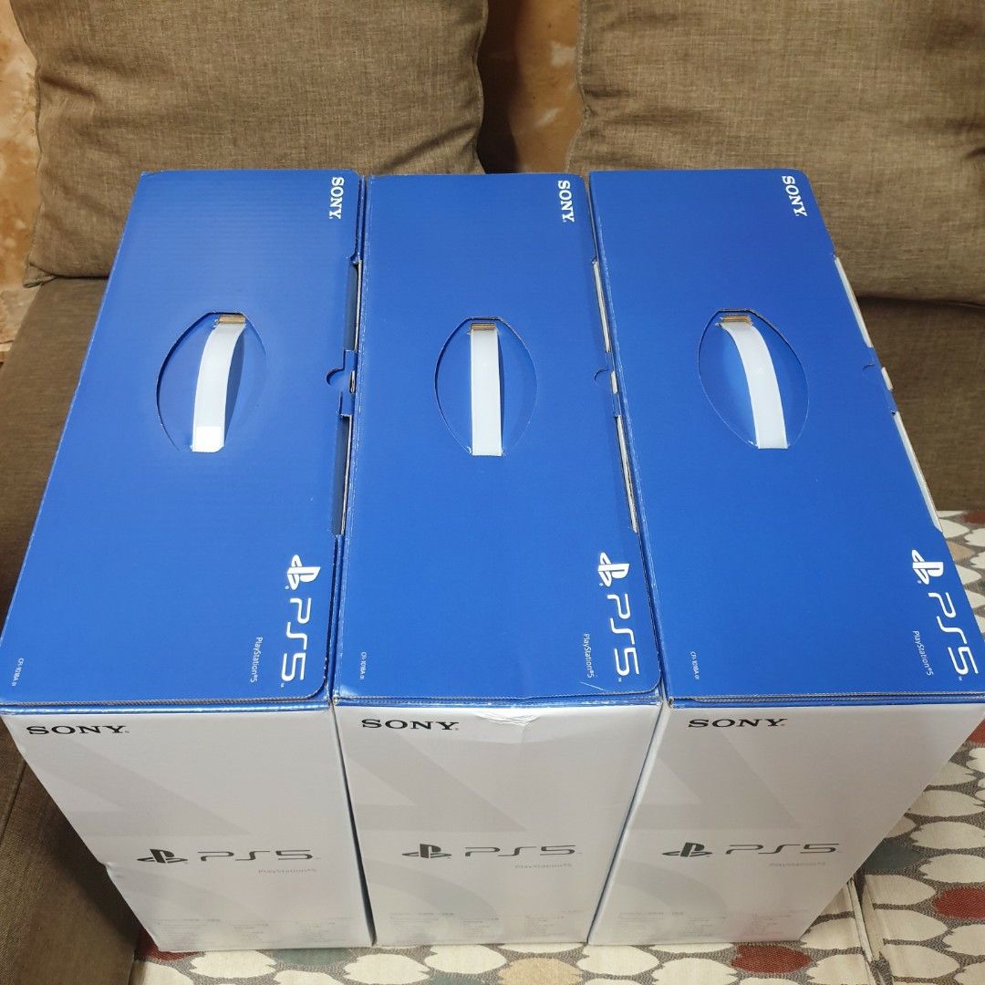 Sony PS5 Disc Version PlayStation Brand New, Video Gaming, Video Game ...