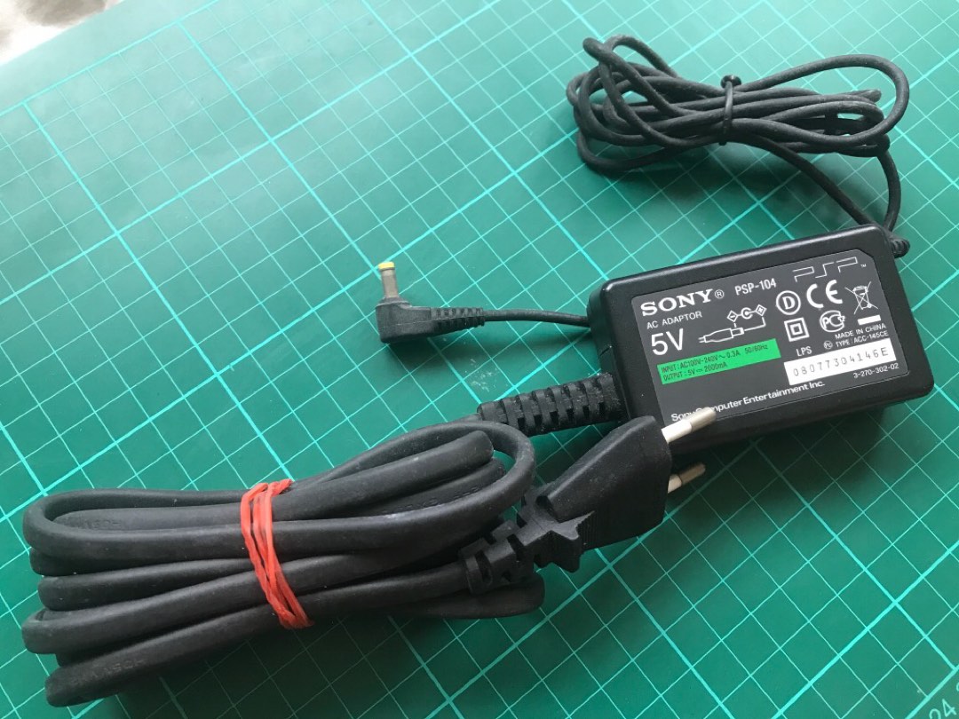 Sony Psp Charger (Authentic), Video Gaming, Gaming Accessories, Cables ...