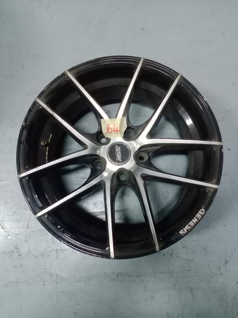 SSW Rim Set, Car Accessories, Tyres & Rims on Carousell