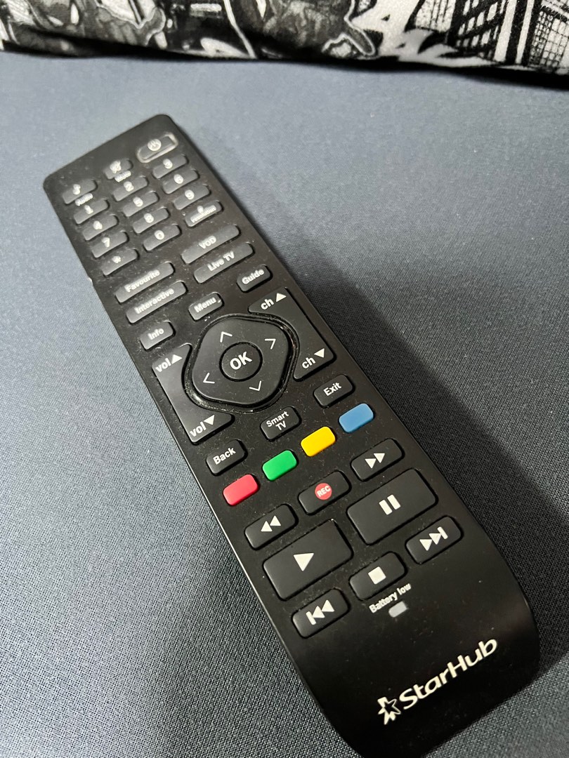 Starhub TV Remote Control, TV & Home Appliances, TV & Entertainment, TV ...
