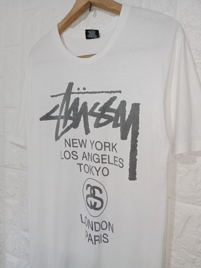 STUSSY (LEGIT), Men's Fashion, Tops & Sets, Tshirts & Polo Shirts on Carousell