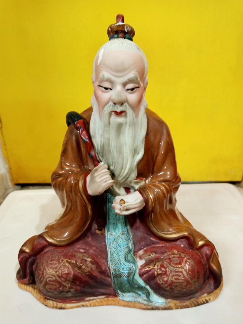 Taoist Figure Porcelain Hobbies And Toys Memorabilia And Collectibles