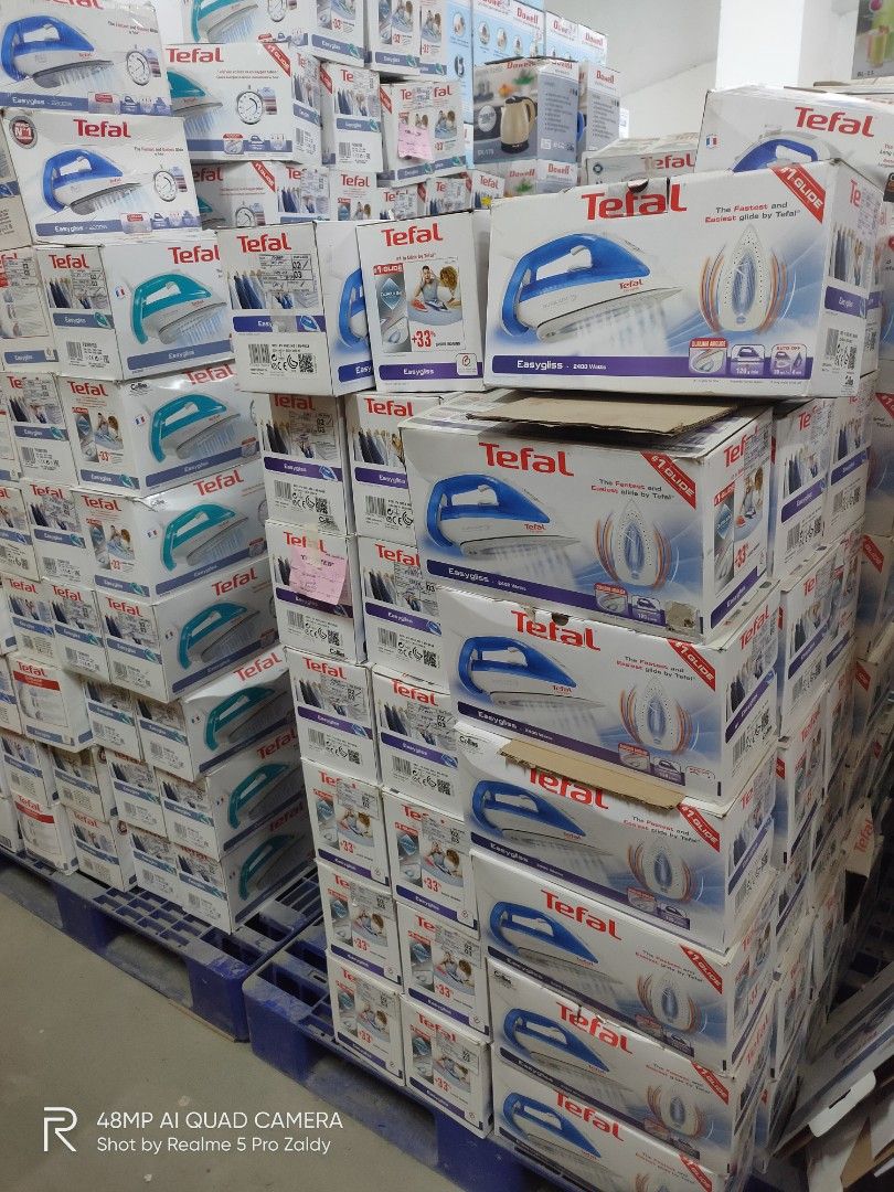 Tefal durilium steam iron FV3910/FV4944 made in France, TV & Home ...