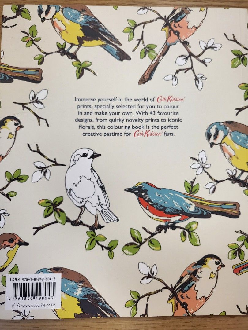 The Cath Kidston Colouring Book on Carousell