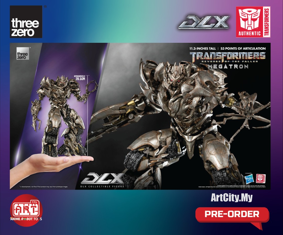 Threezero - DLX Megatron - Transformers Revenge of the Fallen - 28.5CM ...