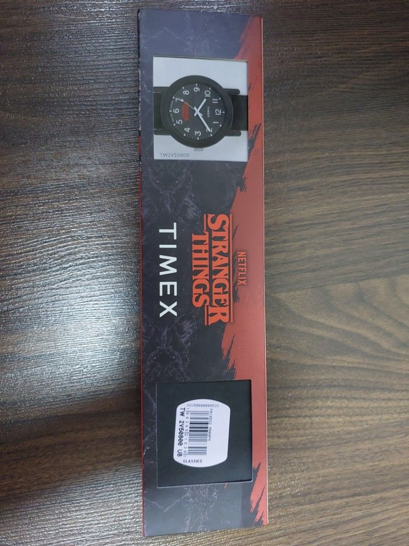 Timex x Stranger Things special edition watch, Luxury, Watches on Carousell