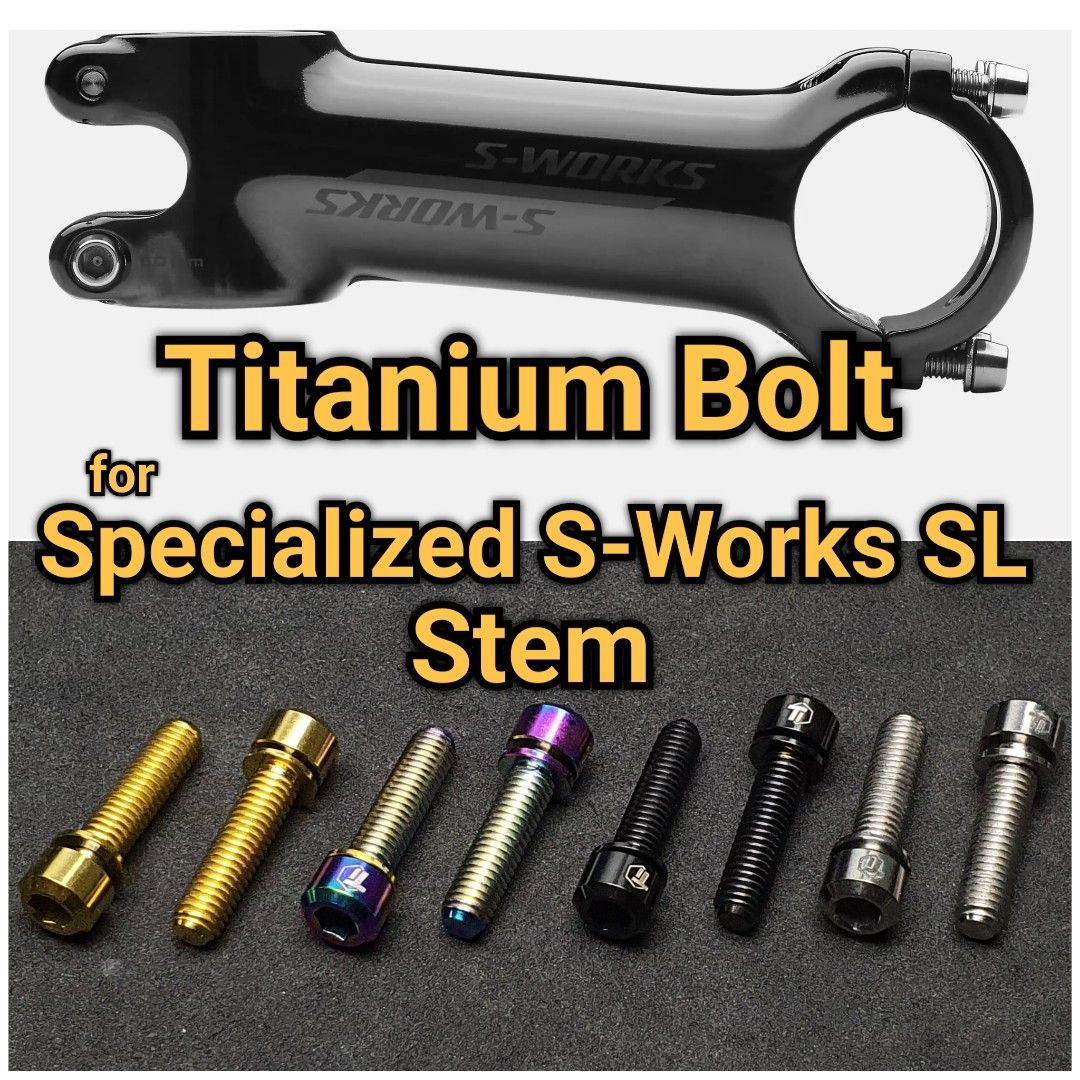 Titanium Bolt for Specialized S-Works SL Stem | for Tarmac SL6 SL7 ...