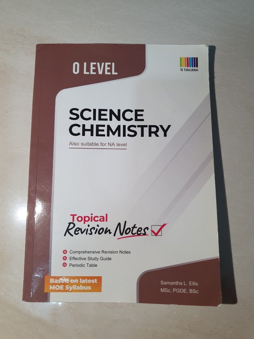 Topical revision notes science chemistry o level, Hobbies & Toys, Books ...