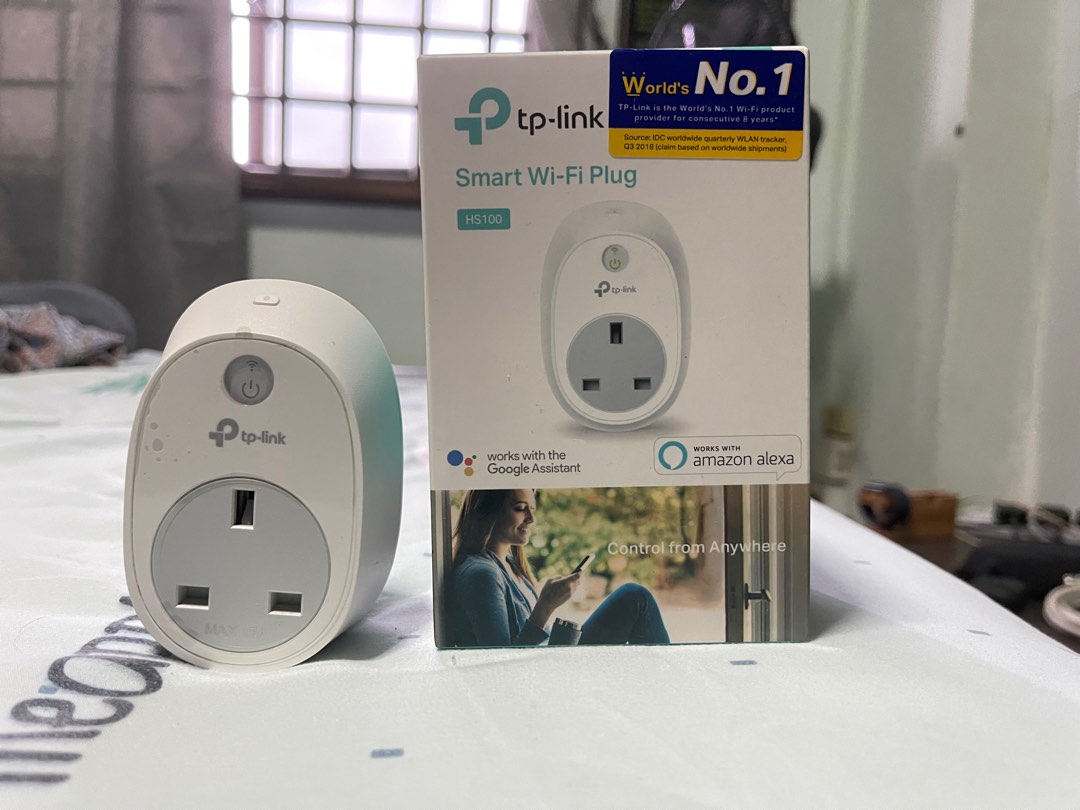 TP Link Smart WiFi Plug HS100, TV & Home Appliances, Electrical ...
