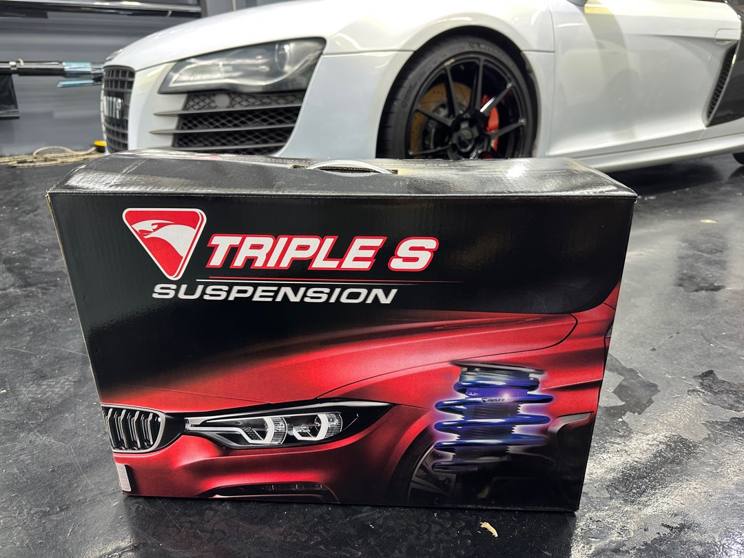 Triple S Lowering Spring (Vios 2014~ and newer models onwards), Car ...