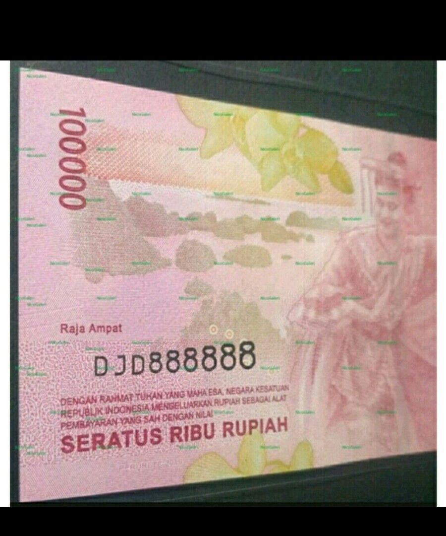 Uang Nomor Seri Cantik Mulai 111111 Sampai 999999, Antik, Uang Lama di ...
