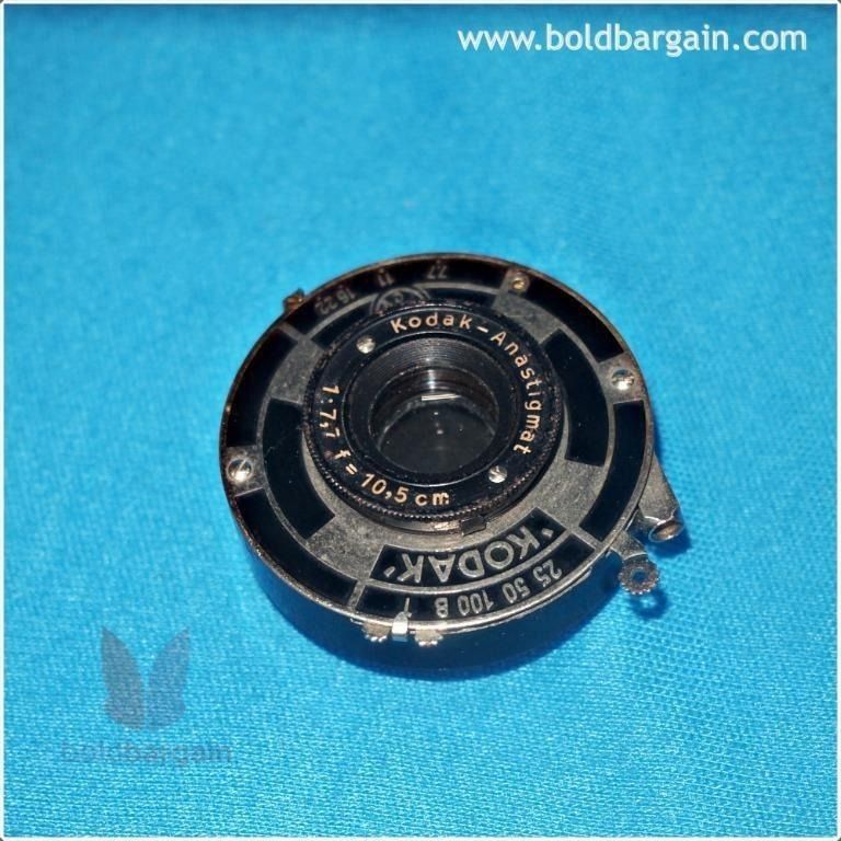 Ultra Rare Vintage KODAK Anastigmat 1:7.7 f=10.5cm Camera Lens System ...