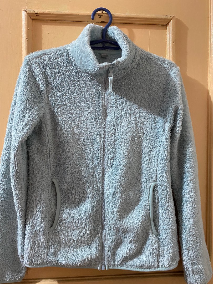 Uniqlo Fluffy Jacket., Women's Fashion, Coats, Jackets and Outerwear on ...