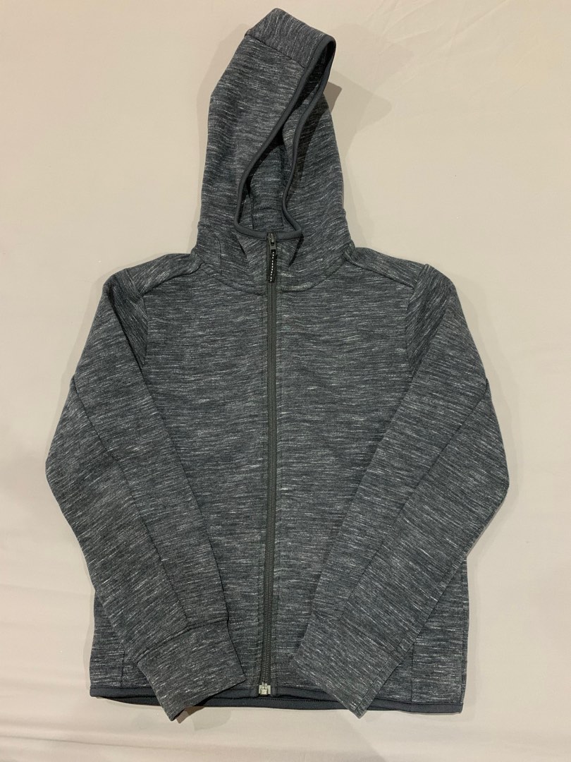 Uniqlo Kids Ultra Stretch Dry Full Zip Hoodie, Babies & Kids, Babies ...