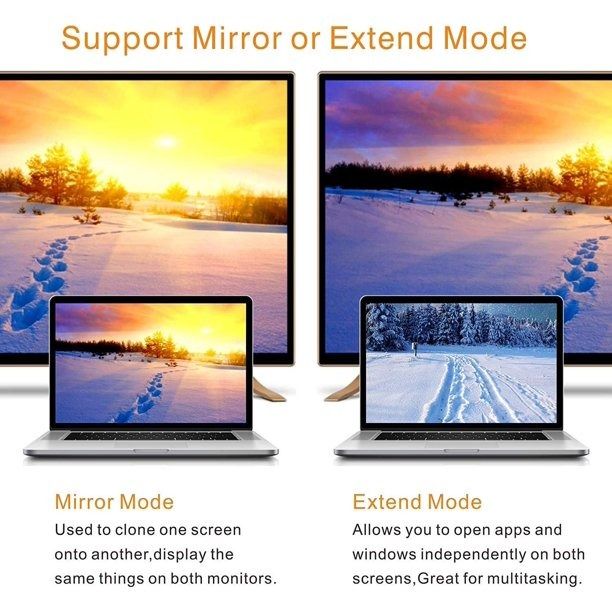 USB to HDMI Adapter, HD 1080P Video Audio Output, USB 3.0 to HDMI ...