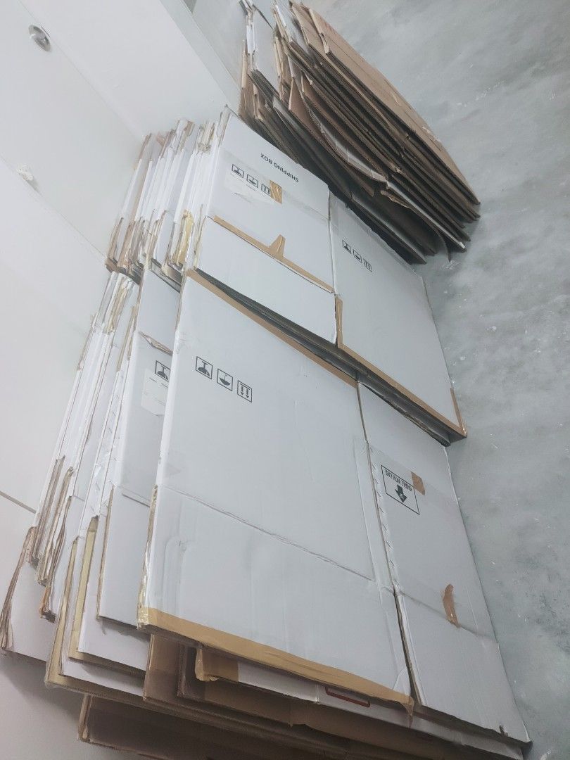 Used carton boxes for sale, Furniture & Home Living, Home Improvement ...