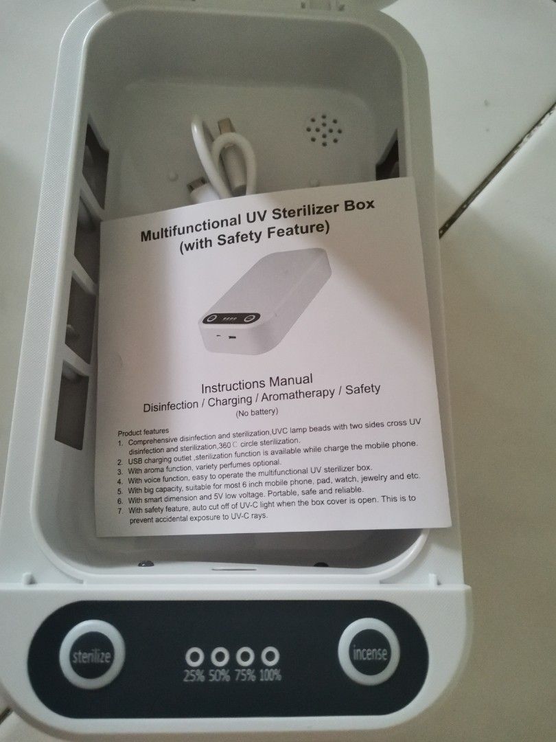 UV disinfection device, Beauty & Personal Care, Sanitisers ...