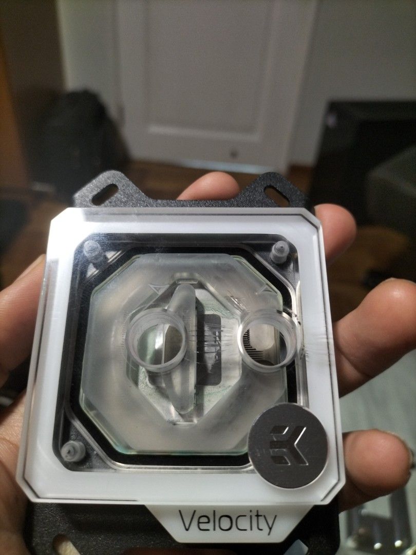 Velocity EK AM4 CPU Waterblock, Computers & Tech, Desktops on Carousell