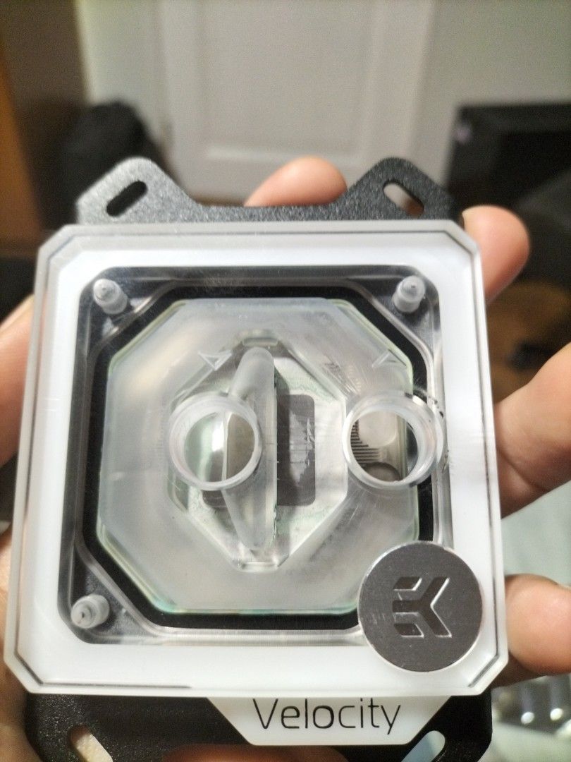 Velocity EK AM4 CPU Waterblock, Computers & Tech, Desktops on Carousell