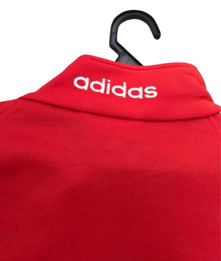 Vintage Adidas 90s as roma sweater, Men's Fashion, Coats, Jackets and Outerwear on Carousell