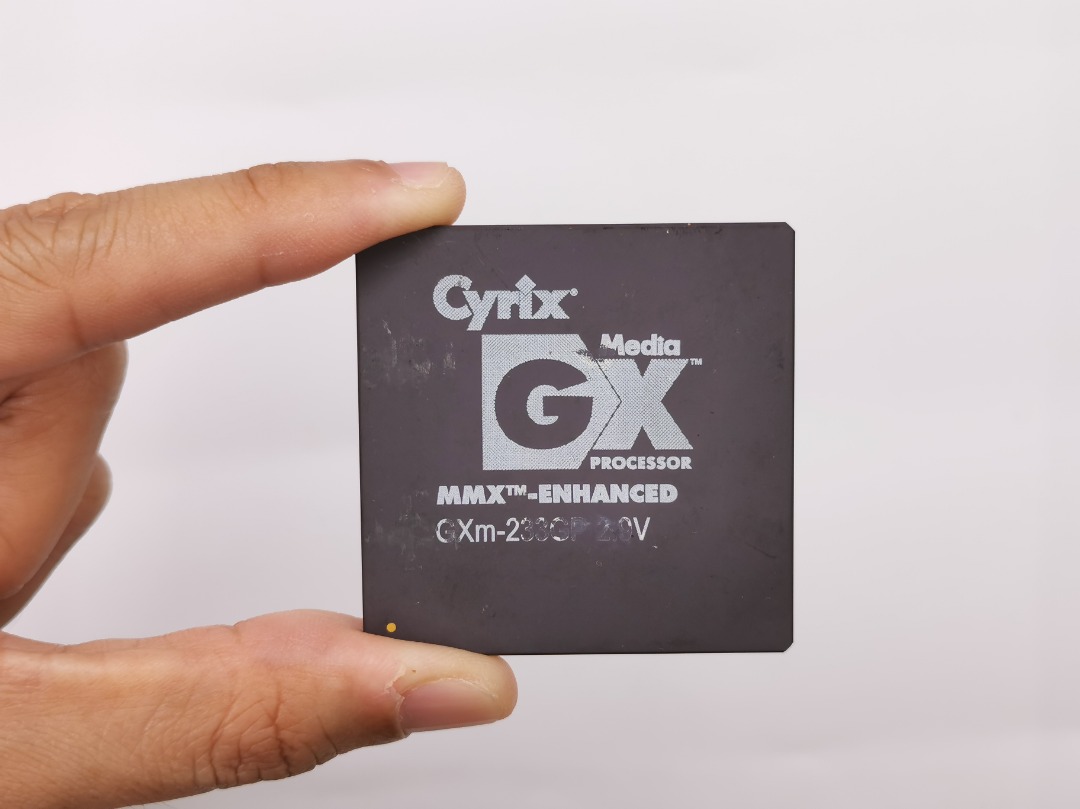 Vintage Cyrix MediaGX GXm-233GP Processor, Computers & Tech, Parts ...