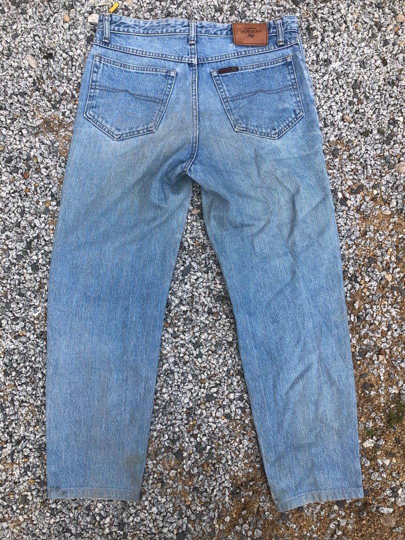 Vintage Jeans koyak BOBSON 34x38, Men's Fashion, Bottoms, Jeans on Carousell