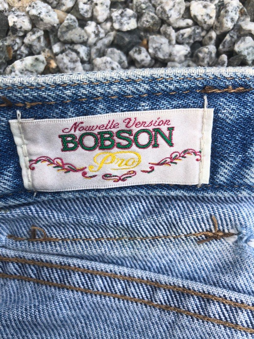 Vintage Jeans koyak BOBSON 34x38, Men's Fashion, Bottoms, Jeans on Carousell