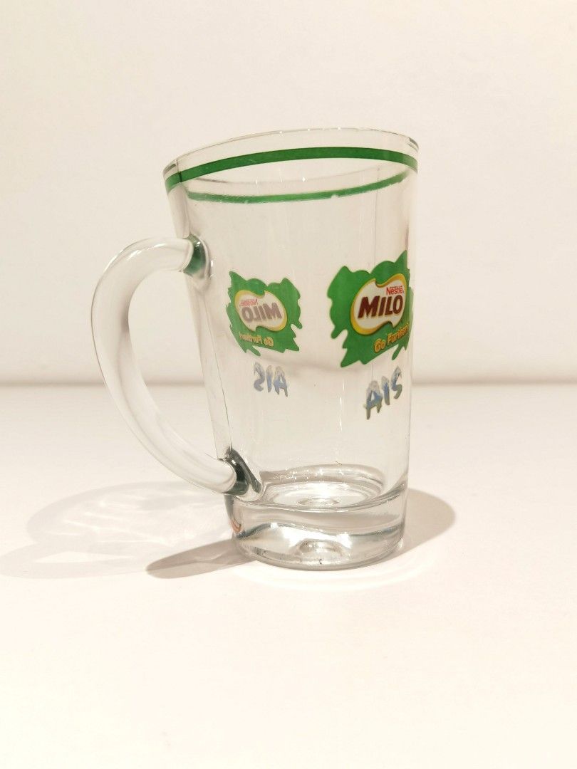 Vintage Milo Ais Go Further Glass Nestle Collection, Hobbies & Toys ...