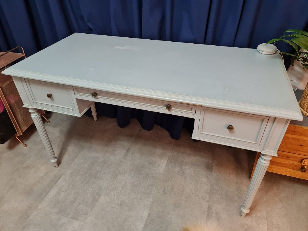 Vintage Study Table/Dresser, Furniture & Home Living, Furniture, Tables ...