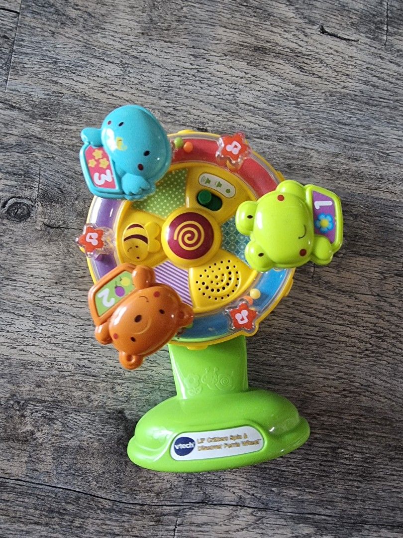 VTECH Lil Critters Spin & Discover Ferris Wheel, 6+ months, Babies ...
