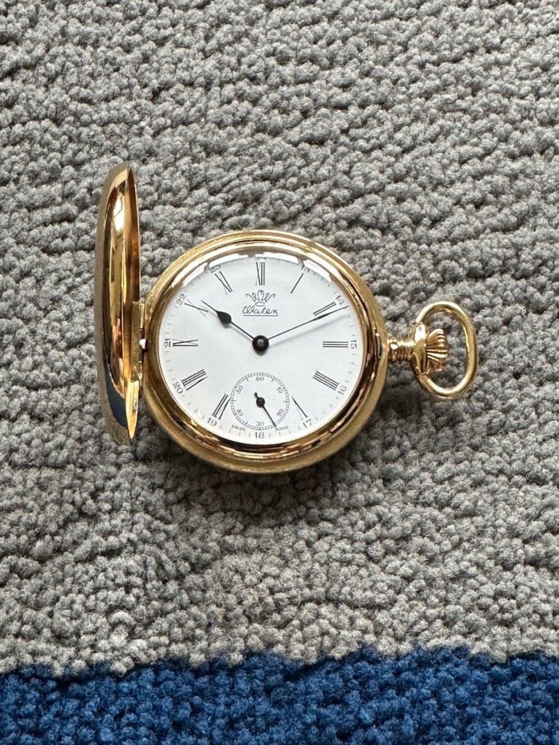 Watex pocket watch, Luxury, Watches on Carousell